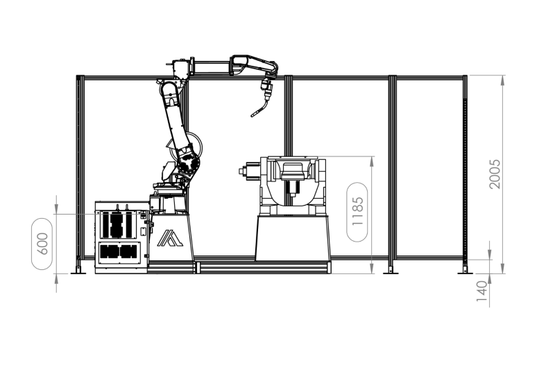 T-500 Robot Welding Cell | Autoa Robot Welding Simplified